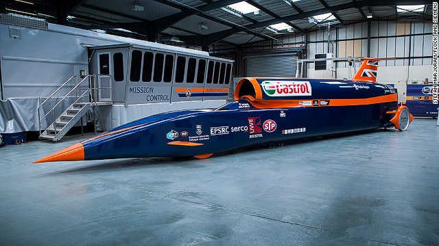 Faster than a speeding bullet? Meet the world's first 1,000 mph car ...